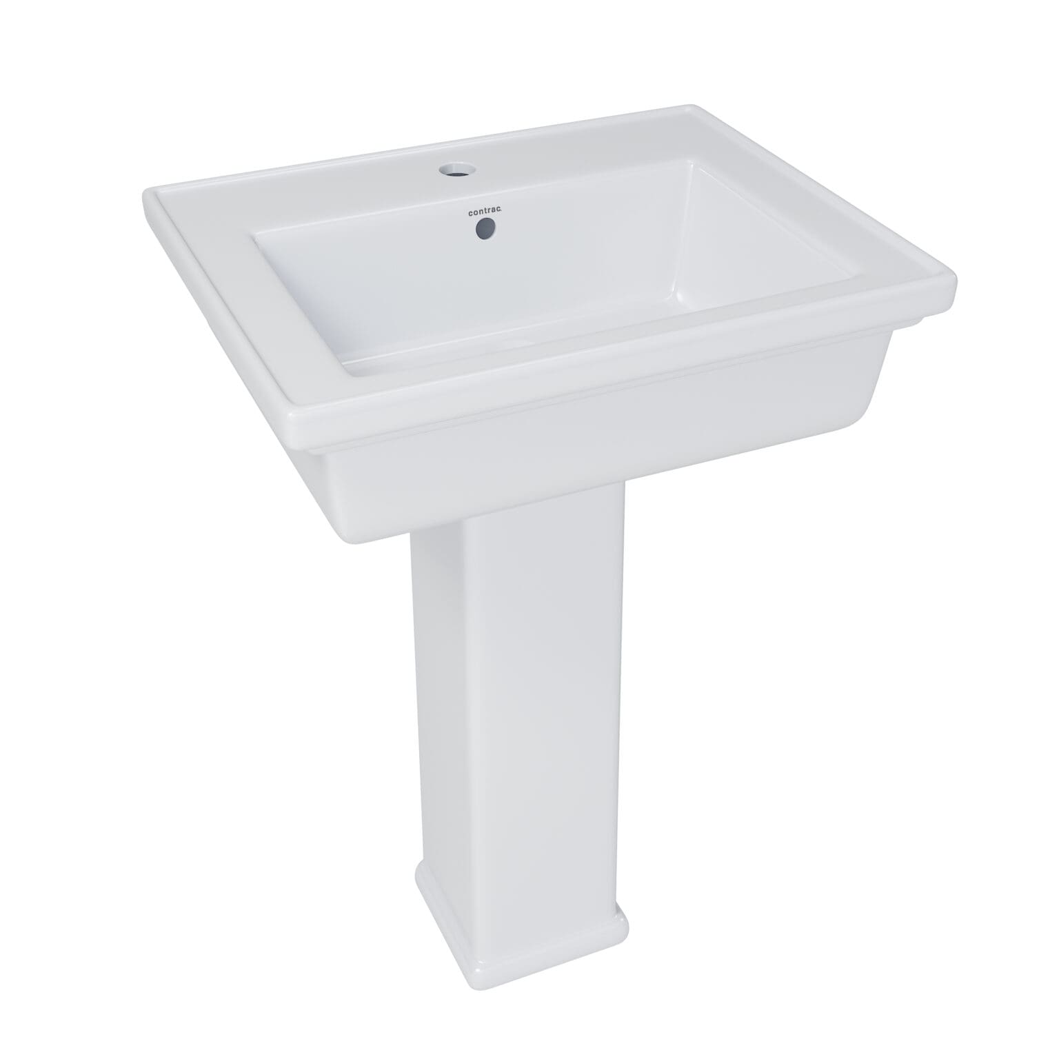 Emery 4220CGY Undermount Sink in Soft White | Contrac